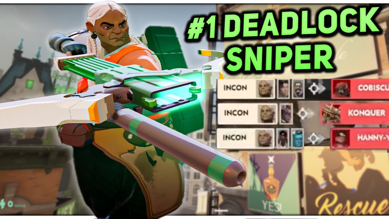GRIND TO RANK 1 DEADLOCK SNIPER! - YouTube