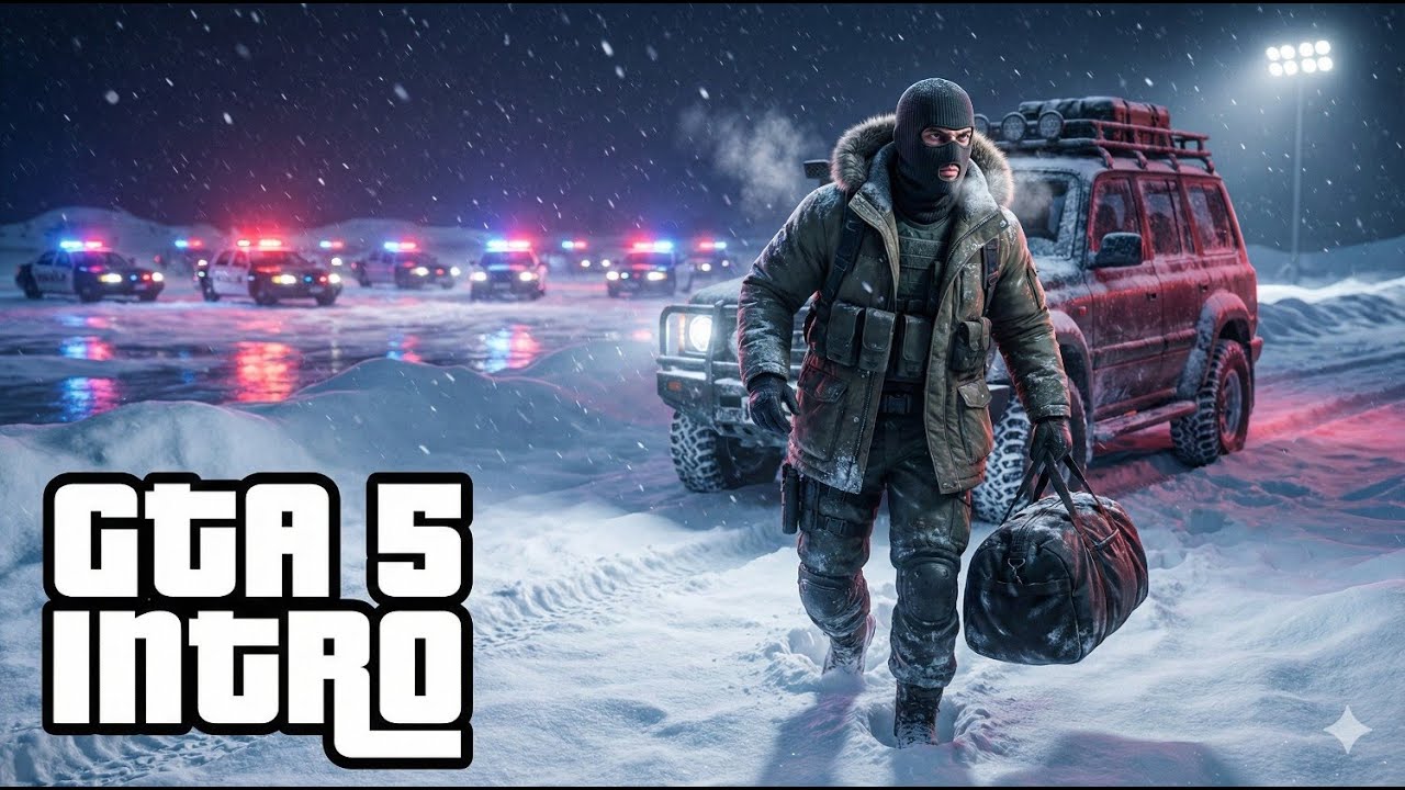 GTA 5 – Full Intro Scene in 4K | The Beginning of a Masterpiece! - YouTube