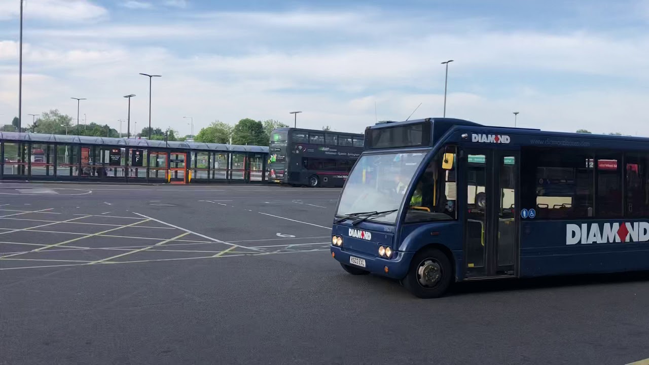 Diamond Bus 20540 Optare Solo Loaned From Tividale To Kidderminster ...
