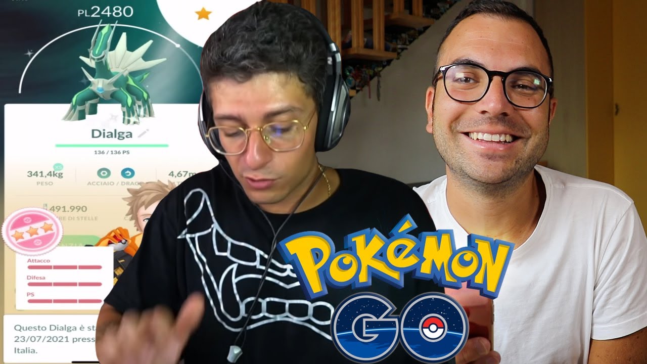 ST3PNY CATTURA DIALGA SHUNDO! REACTION AL SUO RITORNO SU POKÉMON GO ...