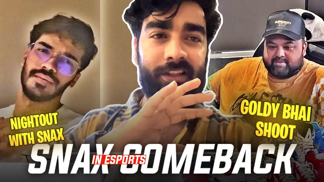 Goldy bhai back in gaming house ! ft Fun with Snax - YouTube
