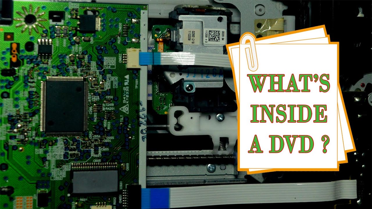 What's Inside A DVD || DVD Teardown || DVD Parts || - YouTube