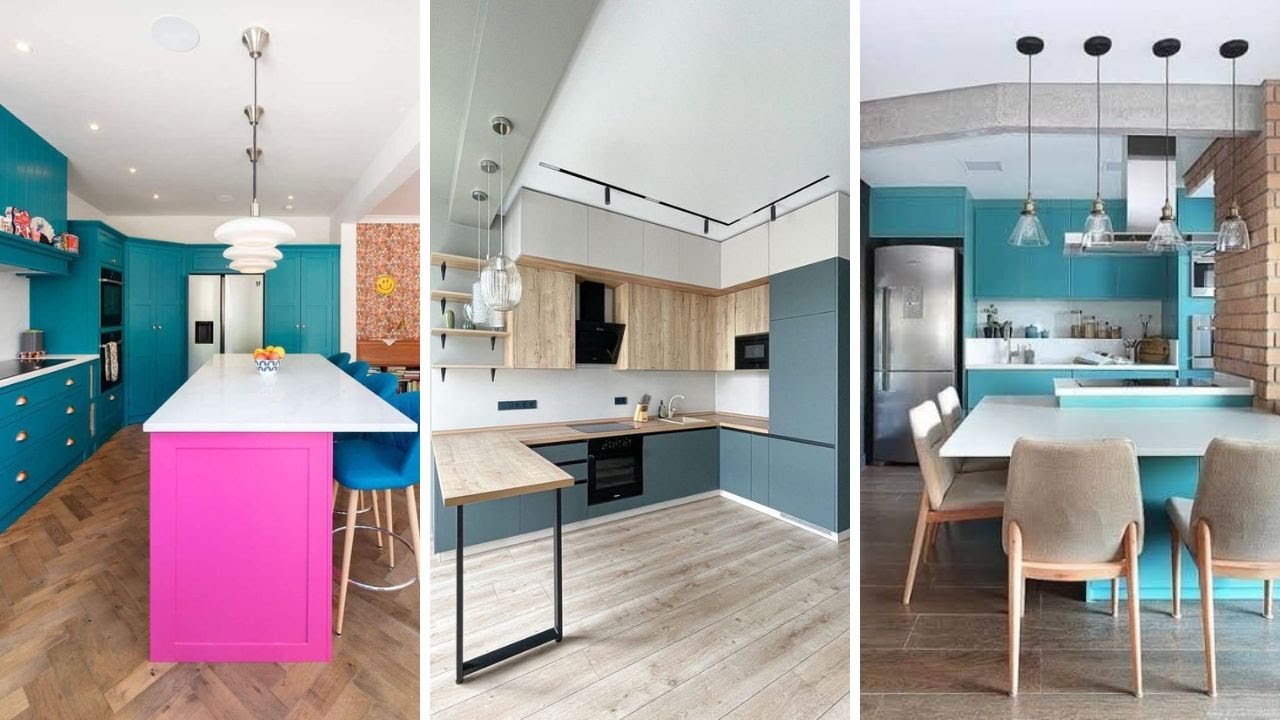 Diseños De Cocinas Modernas Azules / Tendencias en cocinas - YouTube