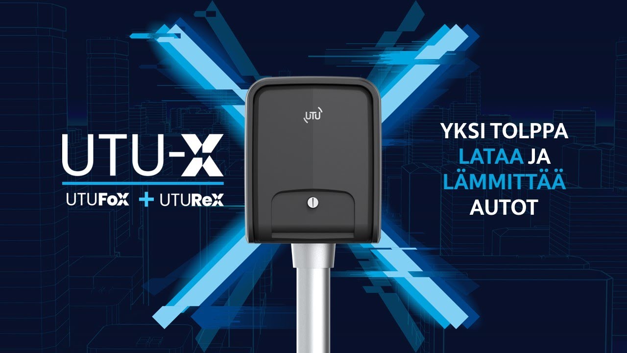 UTU X - yksi tolppa lataa ja lämmittää autot - YouTube