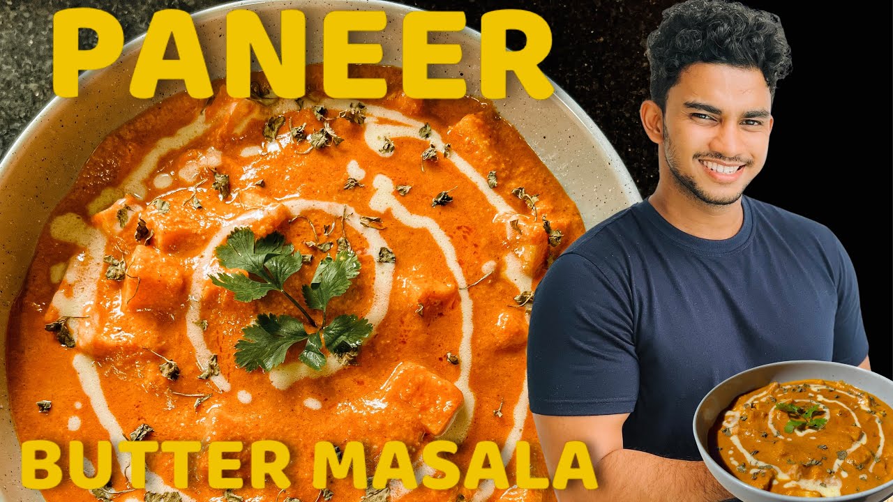 Paneer Butter Masala | පනීර් | Wild Cookbook - YouTube