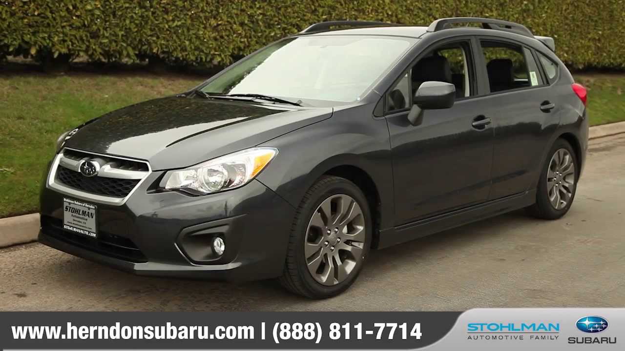 2013 Subaru Impreza Walkaround | Stohlman Subaru of Herndon - YouTube