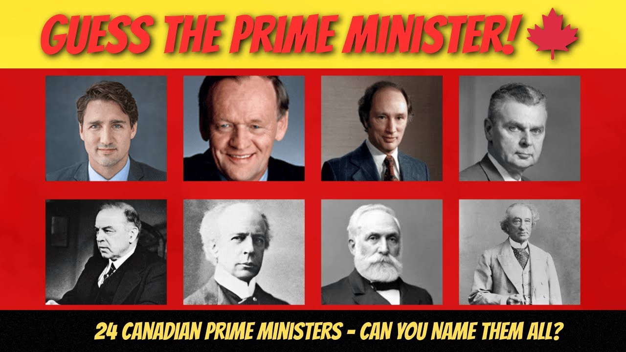 Guess ALL Canadian Prime Ministers! 🍁 Quiz Challenge 2025 🧠 - YouTube