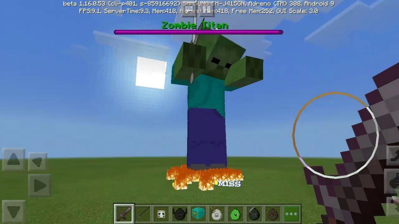 SANS ADDON VS TITANS ADDON|EPIC BATTLE|MCPE ADDON - YouTube