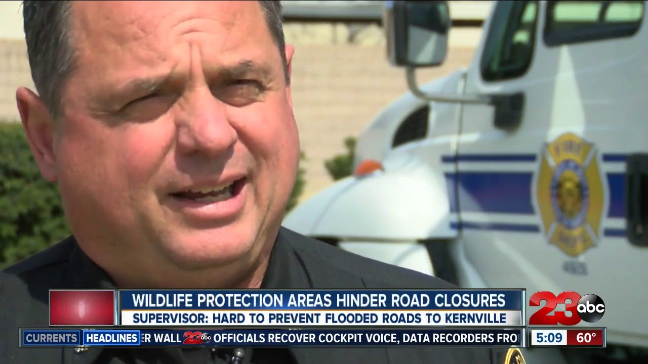 Supervisor: protected nature areas leading to flooded roads - YouTube