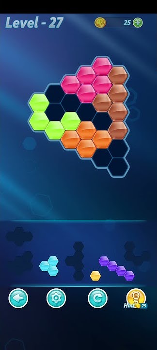 Block! Hexa Puzzle~Blended A block 7 to 9 levels~ level-27 - YouTube