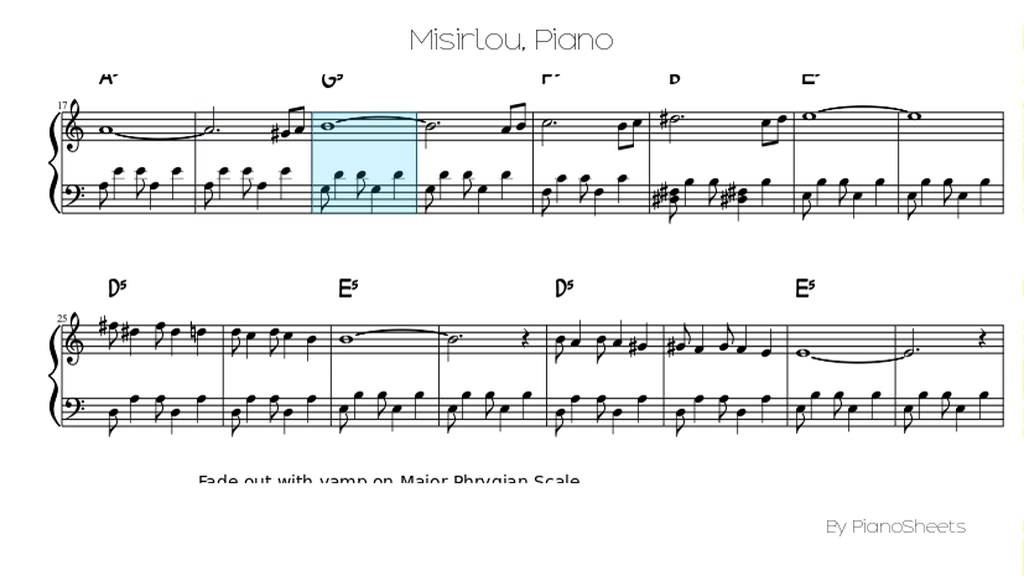 Misirlou [Piano Solo] - YouTube