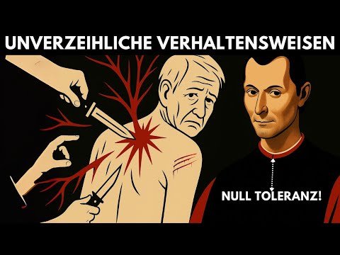 Die 8 unverzeihlichen Verhaltensweisen, die Machiavelli niemals tolerieren würde