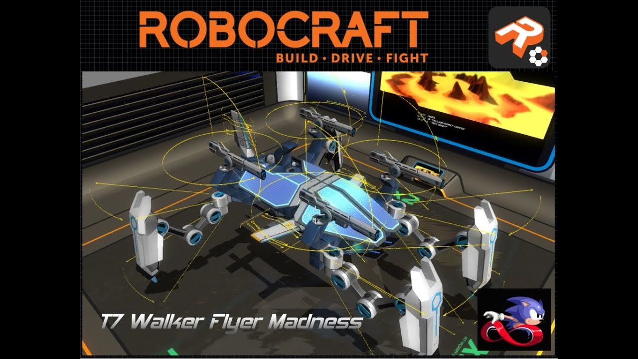Robocraft T7 GoBot - Funny moments - YouTube
