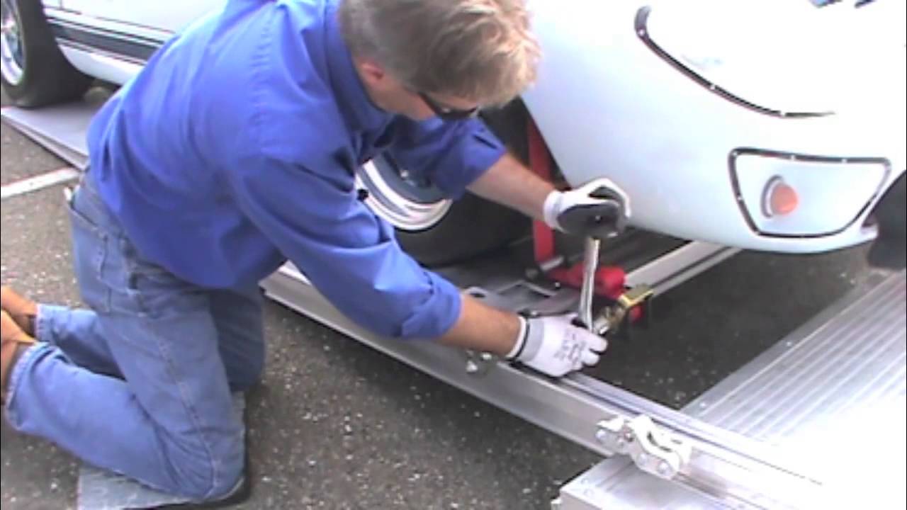 Rail Ryder Training: Self-Loading Trailer Instructions - YouTube