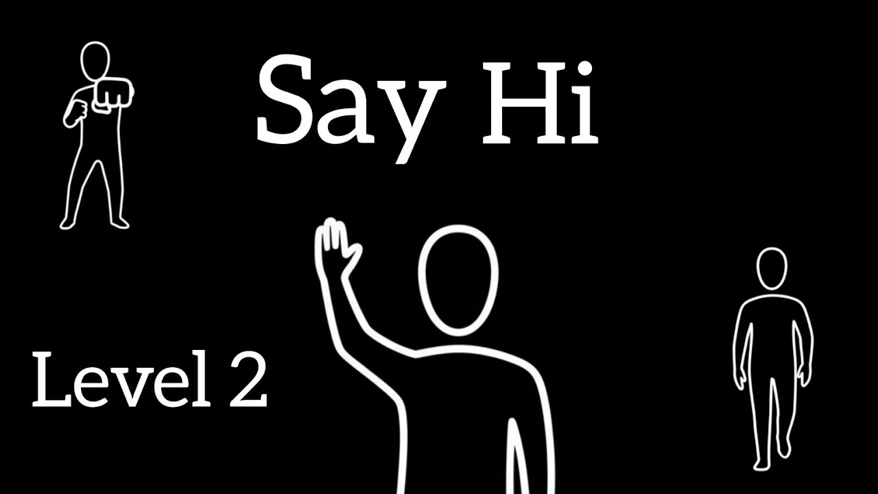 Immersive Interactive Warmup | Say HI -- Level 2 - YouTube