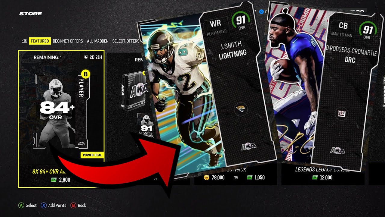 I BOUGHT EVERY AKA PACK IN THE STORE... (MUT 24 PACK OPENING) #madden24 ...