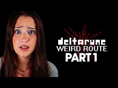 DELTARUNE WEIRD ROUTE FIRST TIME REACTION PART 1 w/ EM