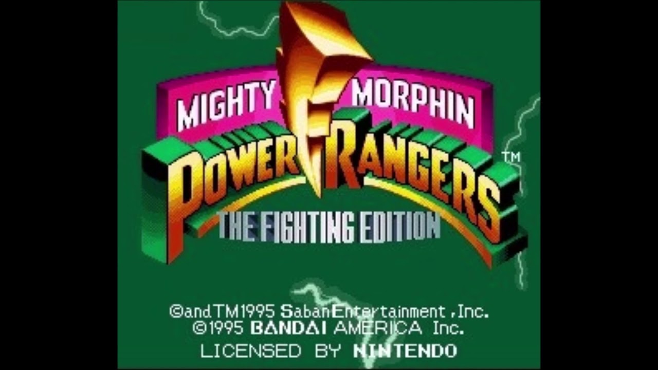 [SNES] Mighty Morphin Power Rangers - The Fighting Edition - Victory ...