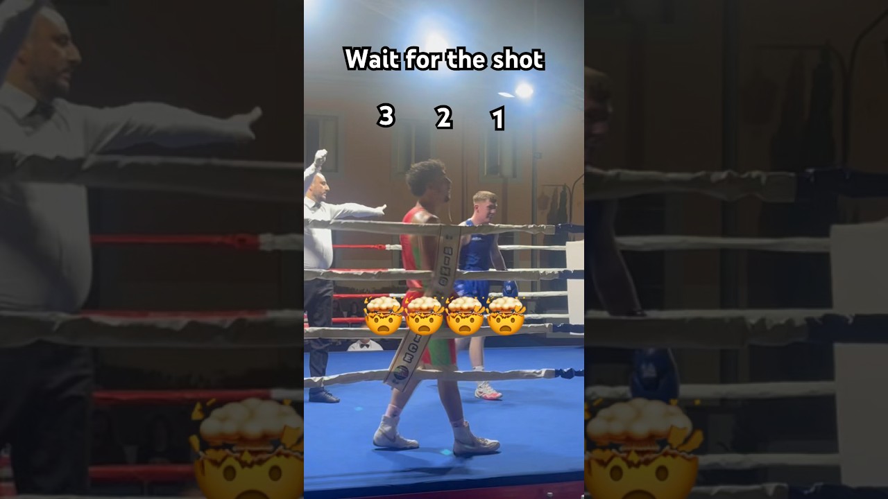 Fake guard and overhand right 🥊 #boxing #boxingsocial #boxinggear # ...