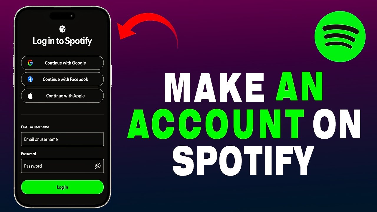 How to Make an Account on Spotify! [2024] | Create Spotify Account ...