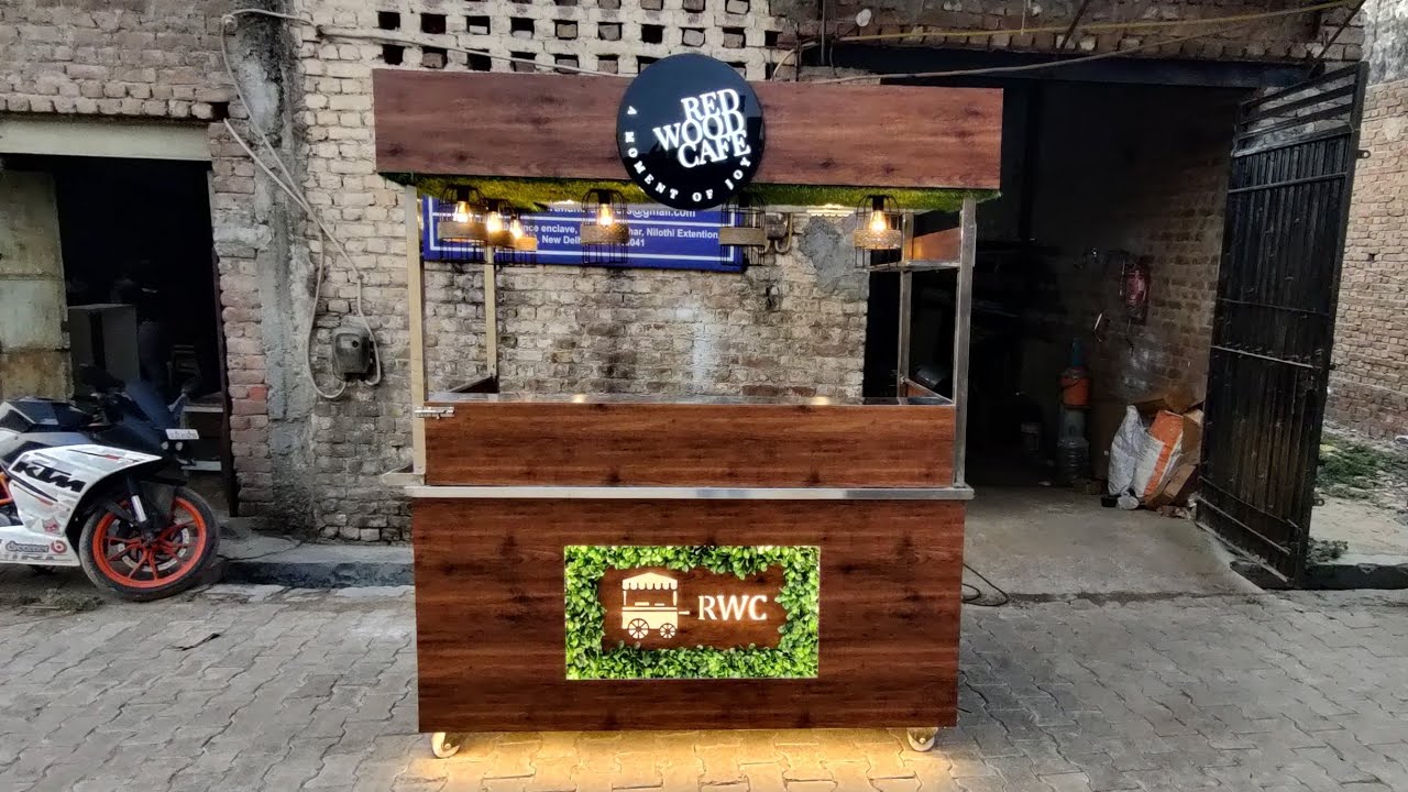 SHAKE AND MOCK TAIL AND COLD COFFEE HAND PUSH CART - YouTube