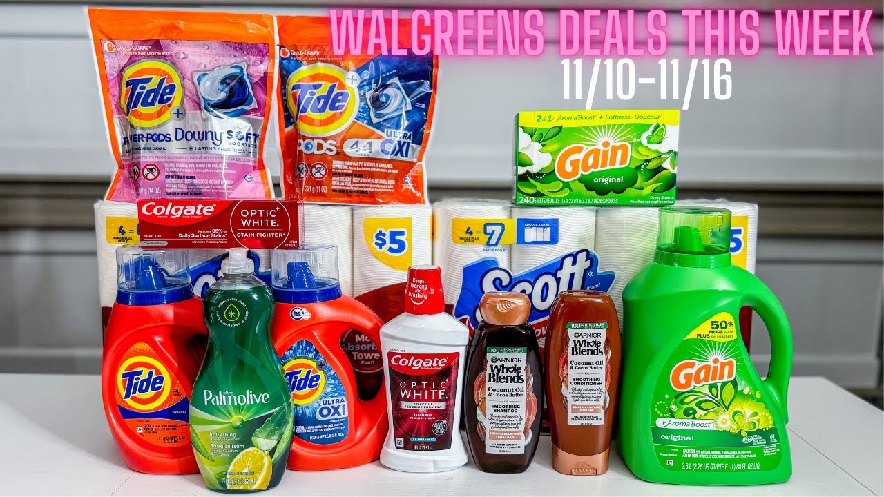 Walgreens Couponing This Week | Deals 11/10-11/16 | Saving with ...