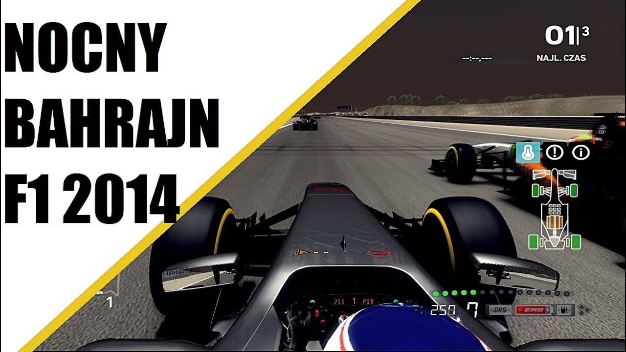 F1 2014 (Mod 2014) Nocny wyścig w Bahrajnie #2 - YouTube
