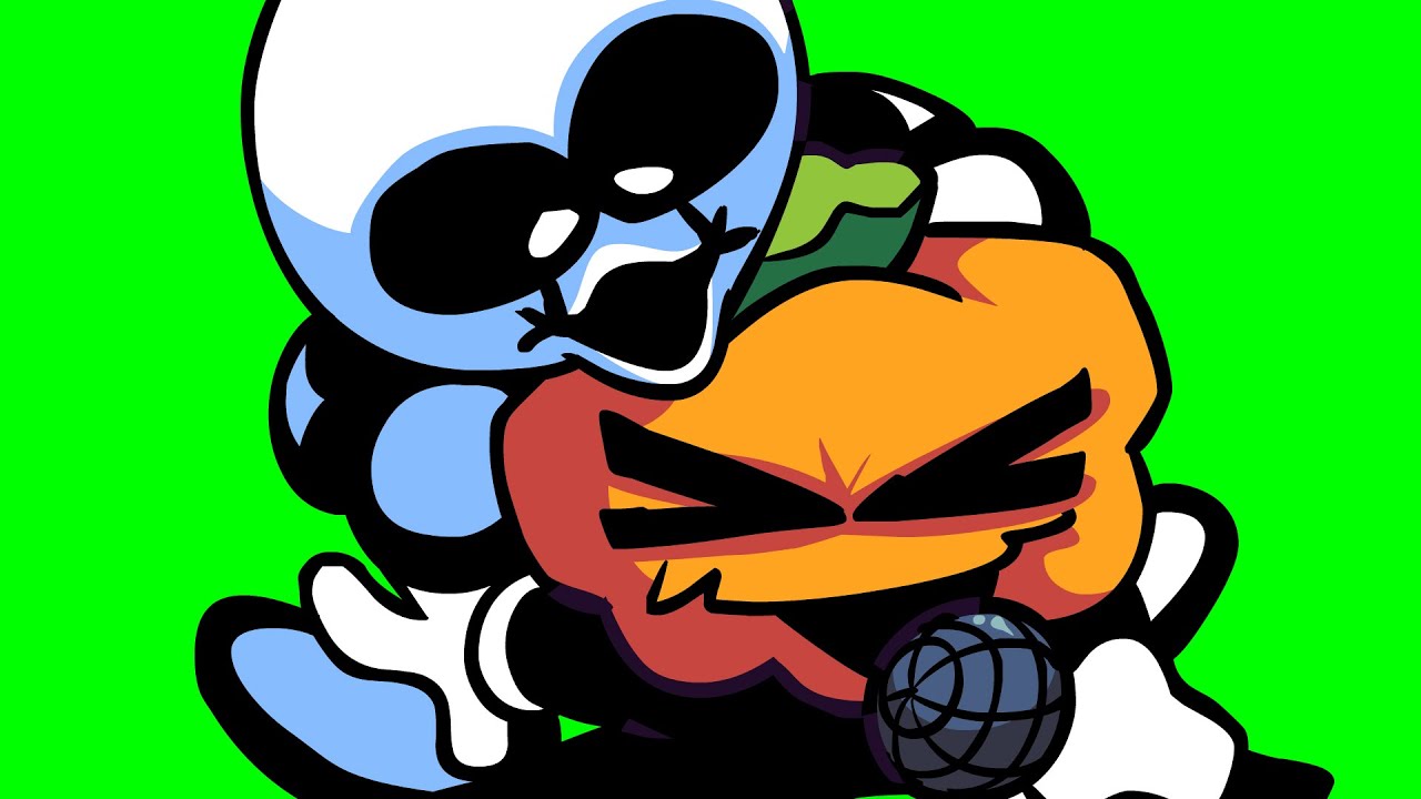 Friday Night Funkin Music Spooky Kids Green Screen Full HD - YouTube