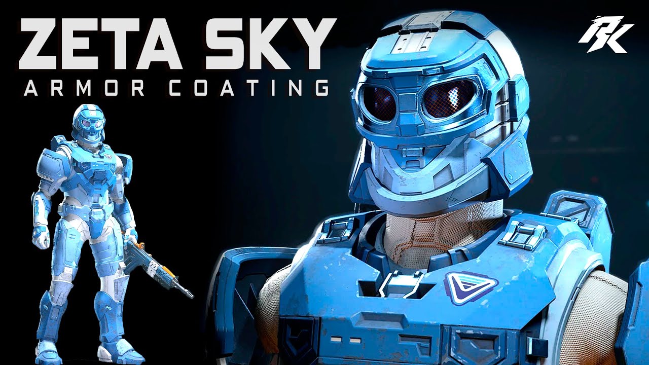 ZETA SKY Armor Coating Halo infinite - YouTube