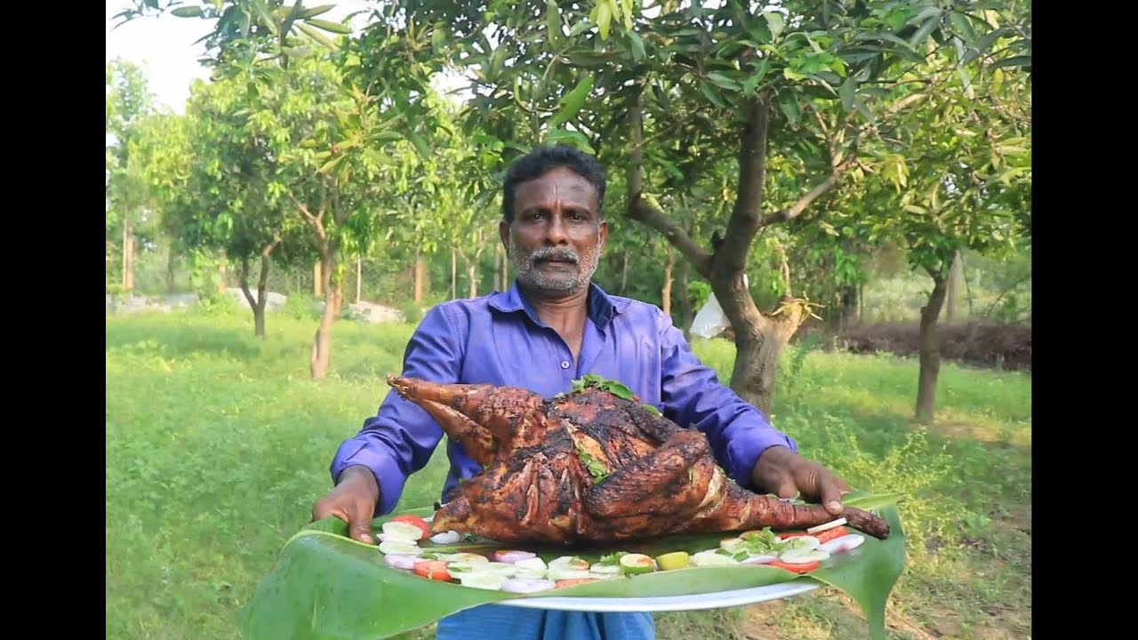 7 kg Turkey Grill | Vaan kozhi Grilled | How to Cook Turkey | South ...