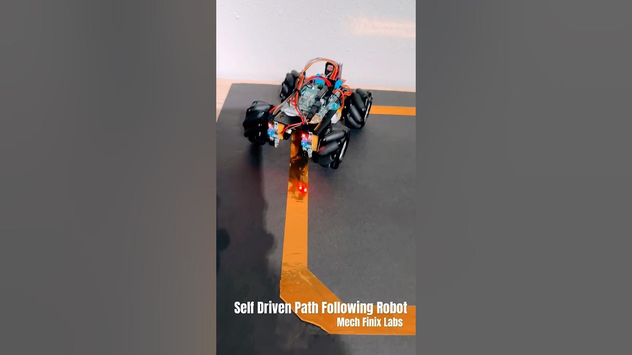 Self Driven Path Following Robot Line Following Robot Linefollower Arduinoproject Arduino