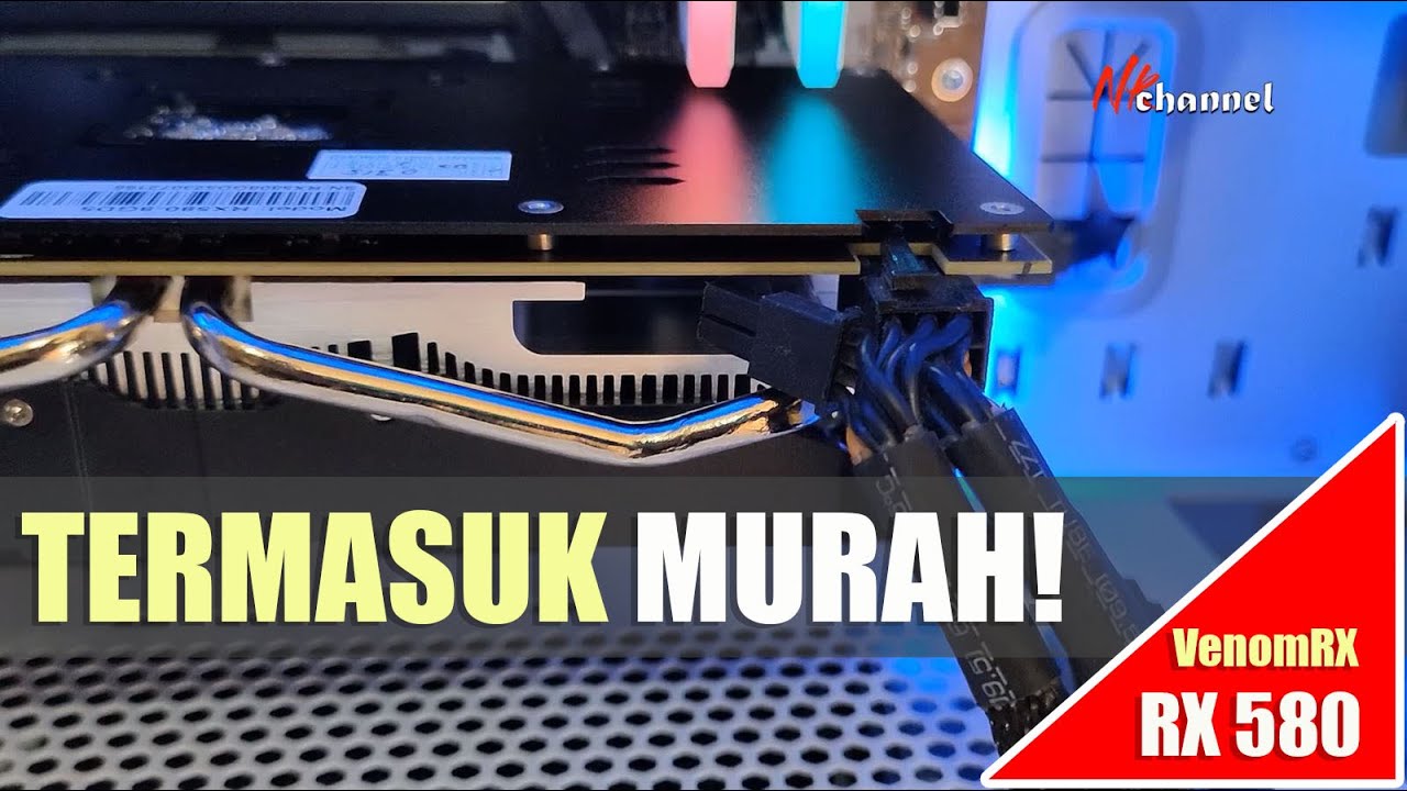 Akhirnya nyobain RX 580 versi Lokal | VenomRX RX 580 8GB - YouTube