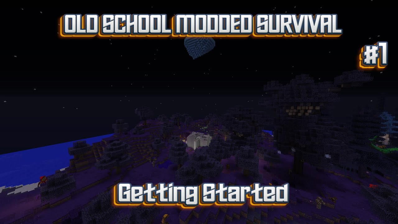 Minecraft: Old School Modded Survival - EP #1 "Getting Started" - YouTube
