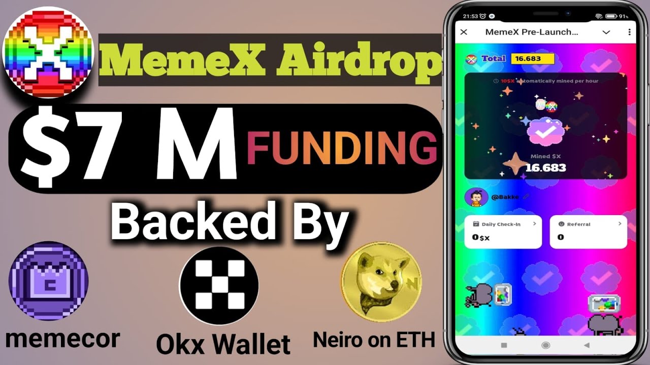 Memex Airdrop With Telegram Bot | $7M Funding | New Telegram mining Bot | New Airdrop memecro ...