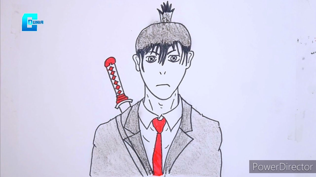 CARA GAMBAR AKI HAYAKAWA | HOW TO DRAW AKI HAYAKAWA CHAINSAW MAN - YouTube