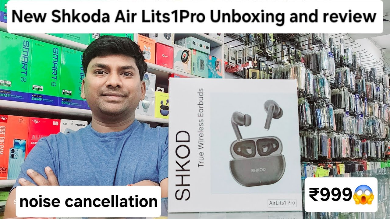 Shkoda True Wireless Earbuds AirLits1Pro Unboxing and review @Shkod # ...