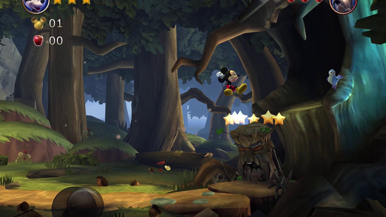 castle of illusion starring Mickey Mouse boss oak tree - YouTube
