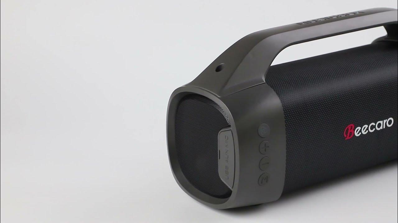 Beecaro Bluetooth Speaker GF701 - YouTube