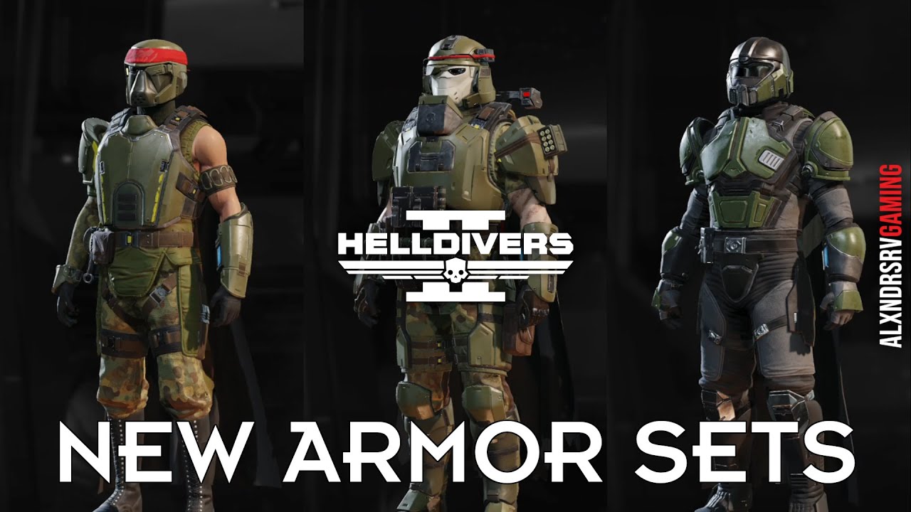 HELLDIVERS 2 Python Commandos Premium Warbond Armor Sets + New Superstore Set - YouTube
