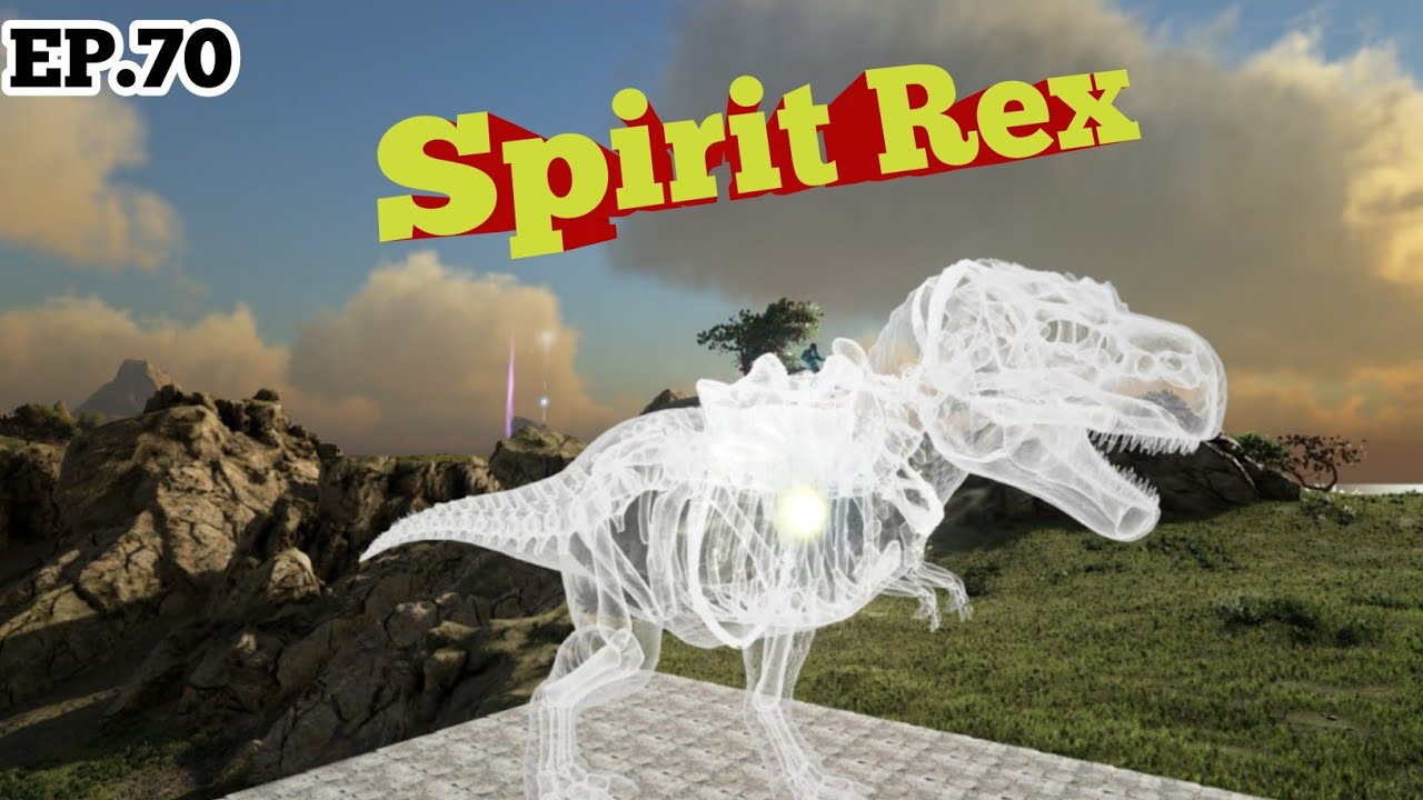 Spirit Rex Taming 👍🔥 Op !! Ark Primal Fear 🔥 Ark Survival Evolved EP.70 ...