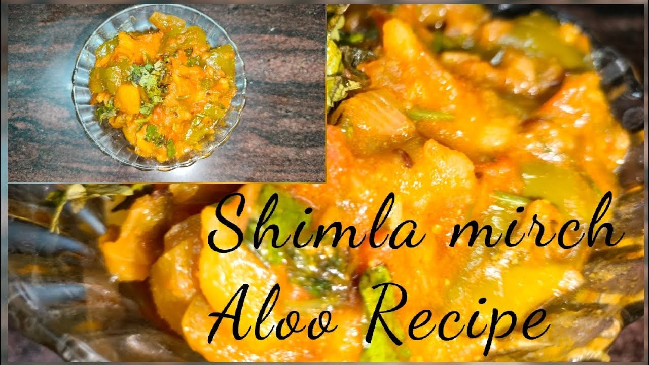Shimla mirch Aloo Recipe | Cooking Time - YouTube