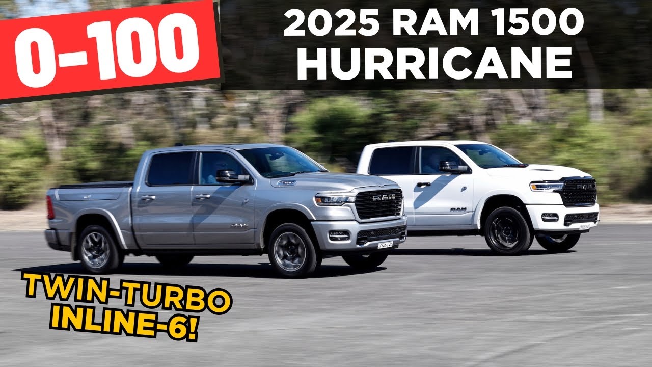 2025 RAM 1500 Hurricane (inline-6) review: 0-100 & POV test drive - YouTube