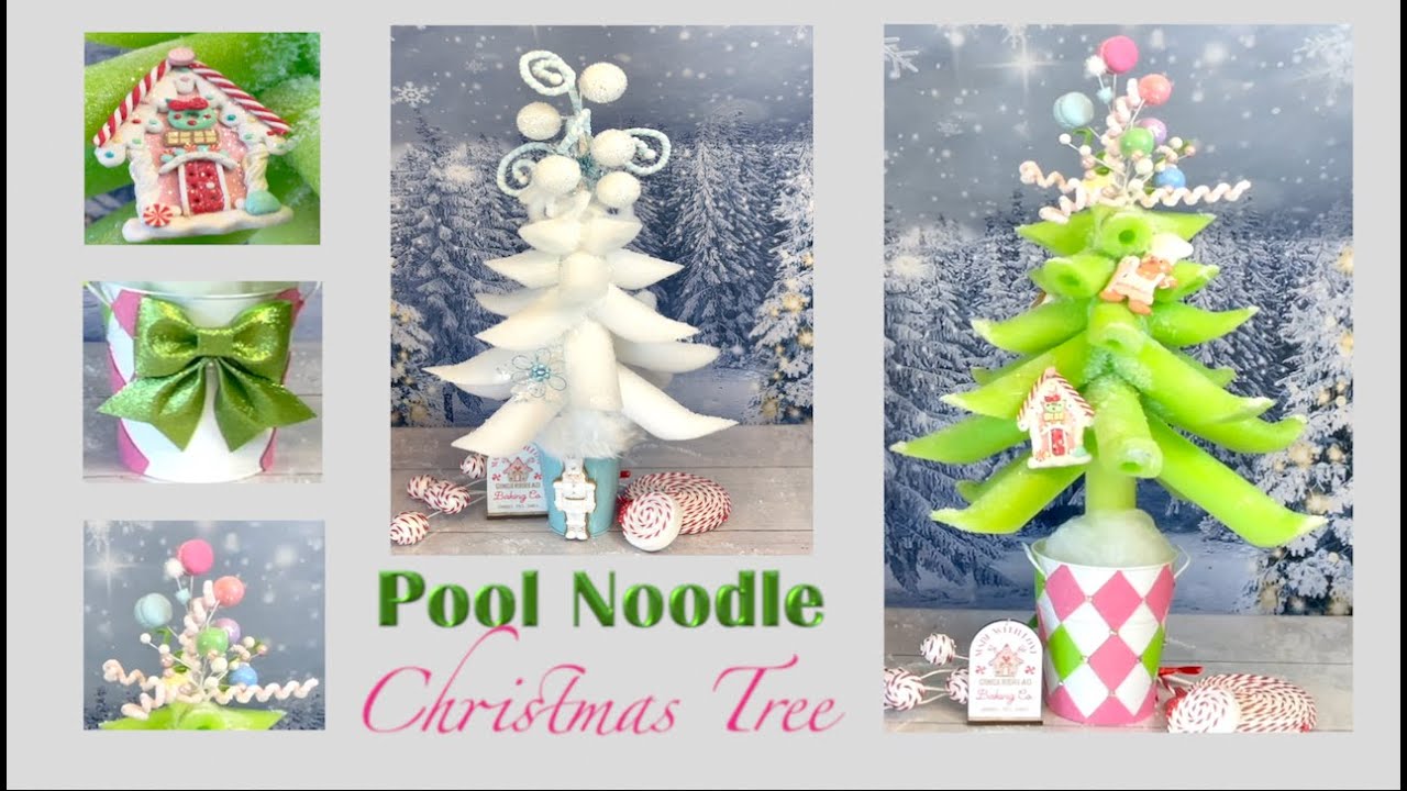 Pool Noodle Christmas Tree - YouTube