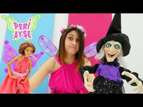 Cadı Peri Ayşe'ye dönüşüyor ve arkadaşlara gidiyor