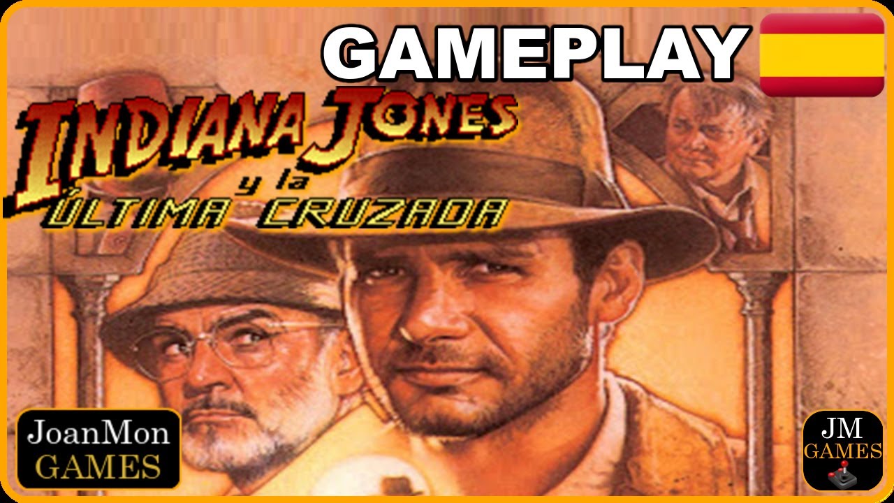 Indiana Jones y la Ultima Cruzada (1989) | Gameplay en Español - YouTube