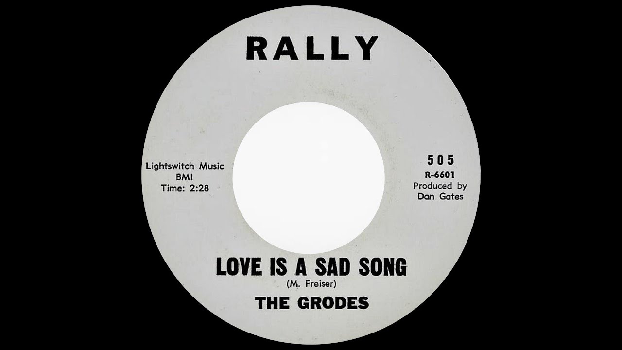 Love Is A Sad Song- The Grodes (lyrics) - YouTube