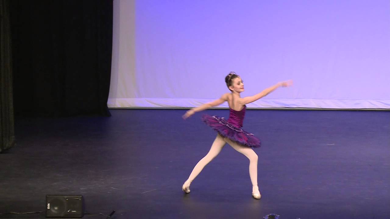 Purple Ballet - Madison Ayton 13 years - choreographed by Jane Devine ...