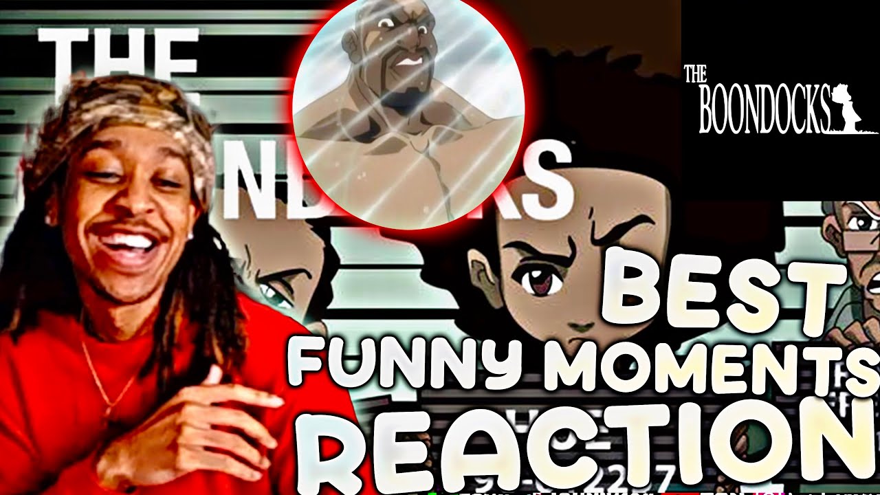 BOONDOCKS FOREVER FUNNY!!! TEN REACTS TO ICONIC FUNNY MOMENTS ON ...