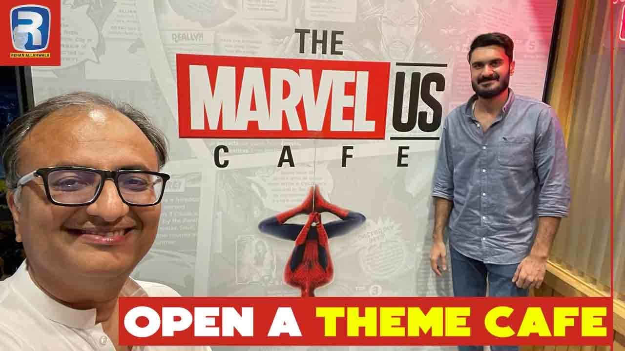 Love Marvel? Try and open a theme cafe like The Marvelous Cafe by Bilal ...