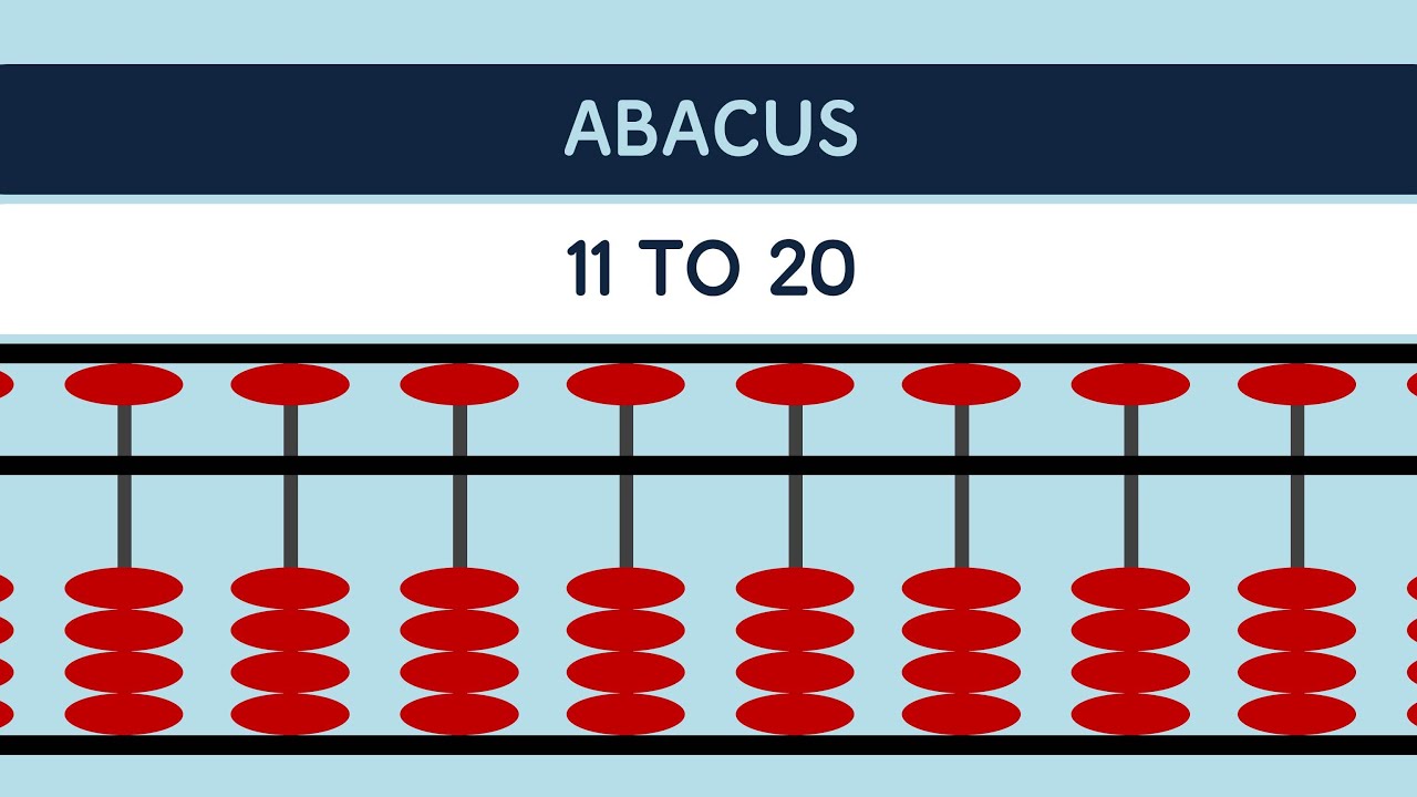 Abacus 11 to 20 - YouTube